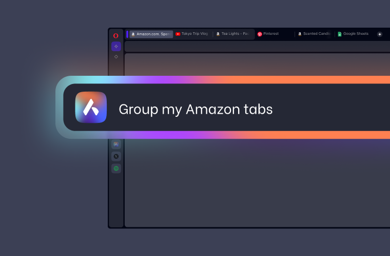 Tab Commands | Easy tab management | Opera
