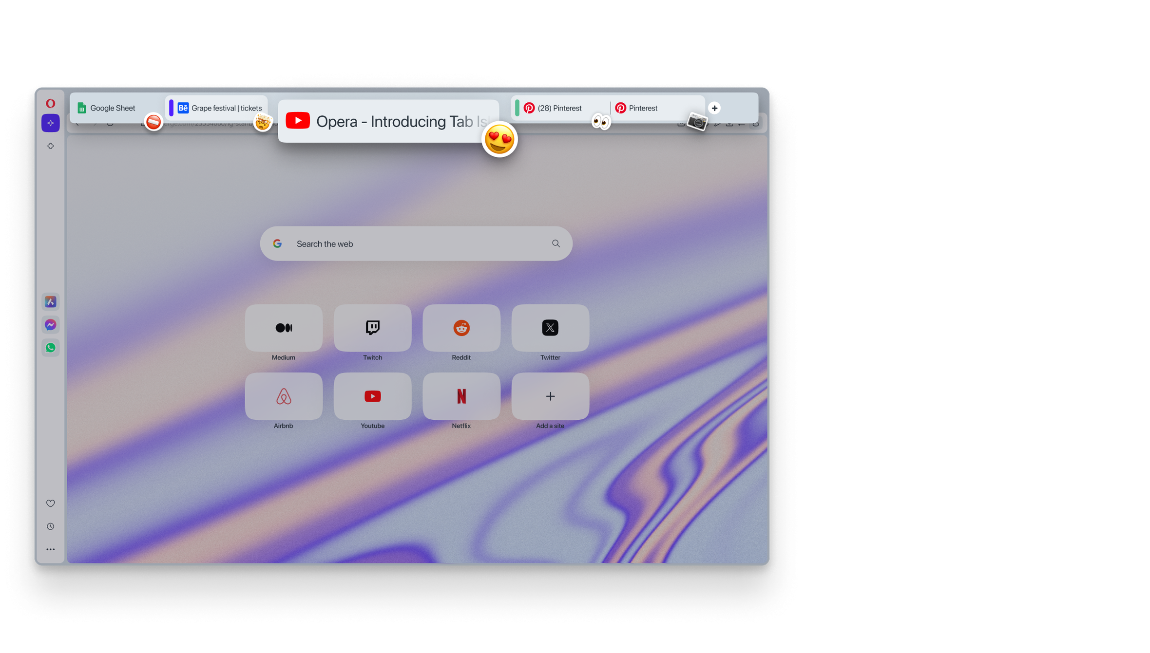 Tab Emojis | Personalize your tabs | Opera Browser | Personalize your ...