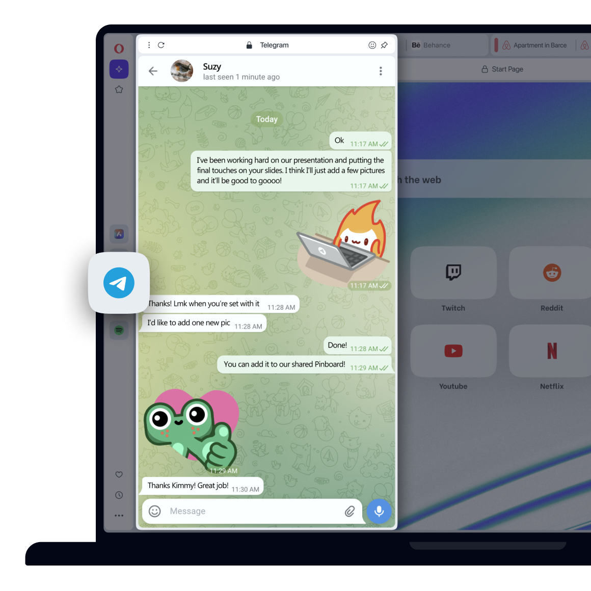 Integrated Messengers | WhatsApp, Slack, Discord, Bluesky, Telegram ...